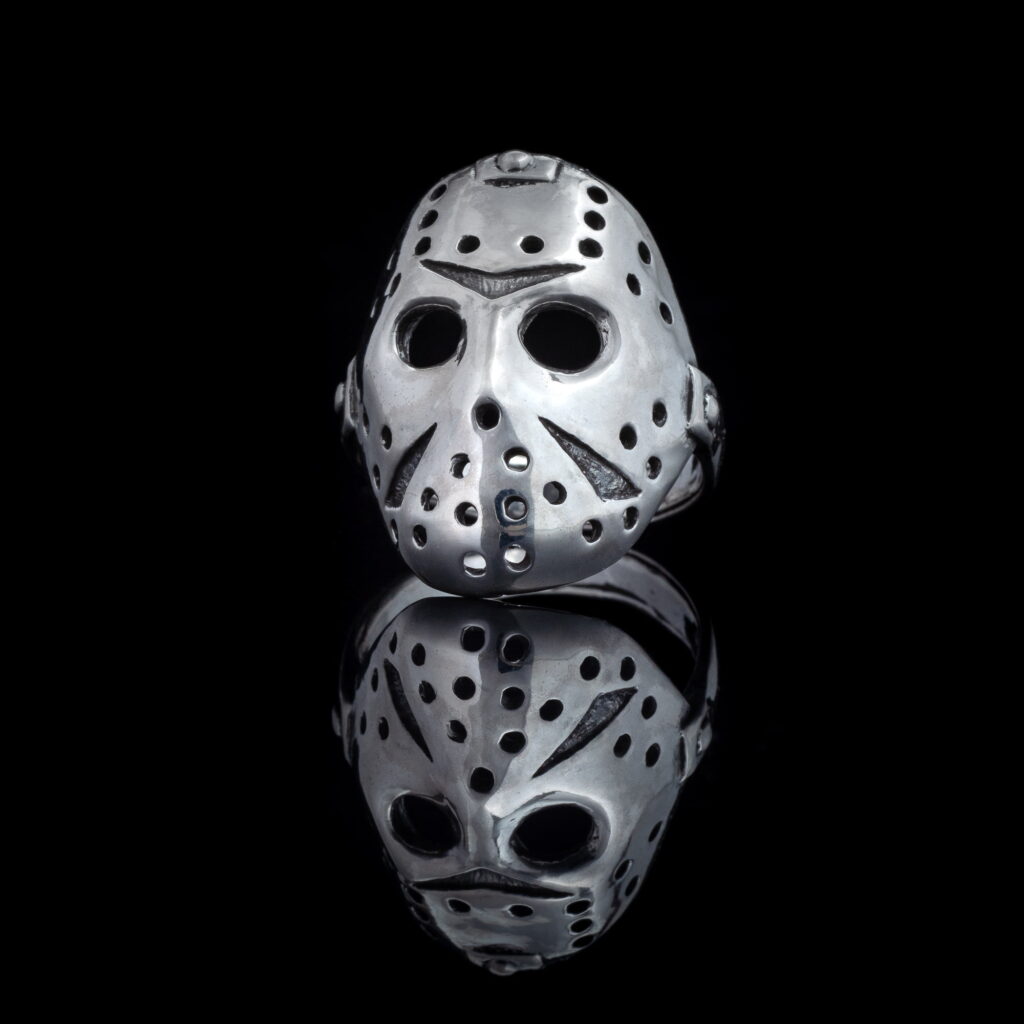 Jason Voorhees Mask Ring - Macabria