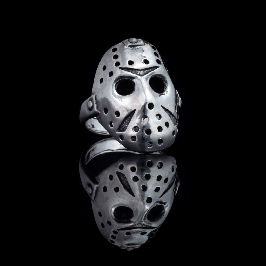 Jason Voorhees Mask Ring - Macabria